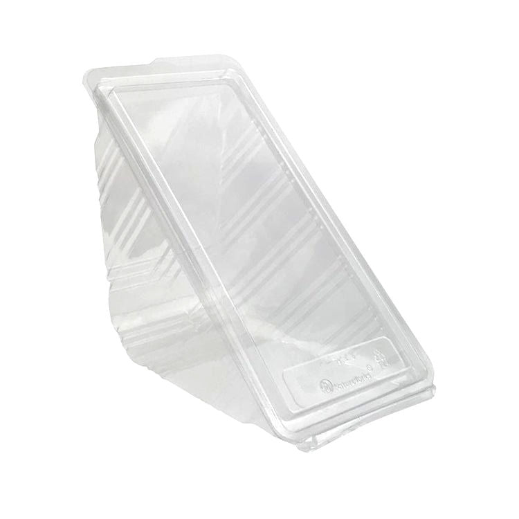 Sandwich Wedge Clam - Medium 80mm - PET Clear